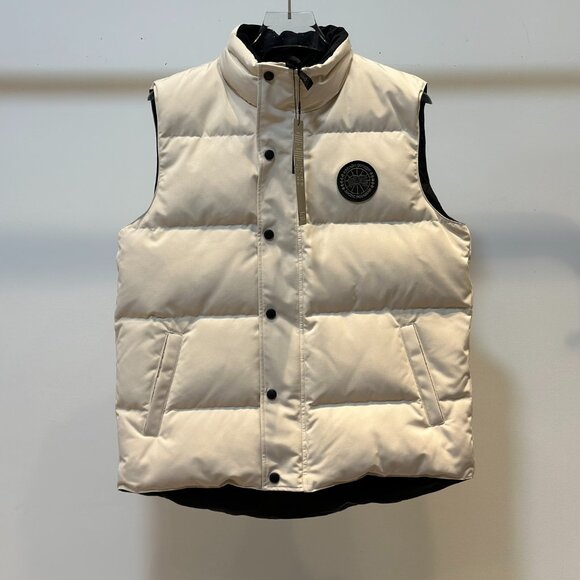 Canada Goose | Jackets & Coats | Canada Goose Cream Down Vest | Poshmark
